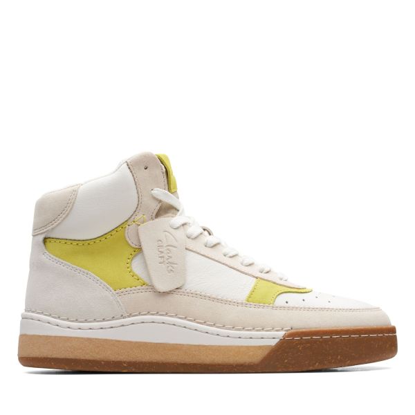 DOS - Clarks Craftcourt Top - White Multi - Kenya
